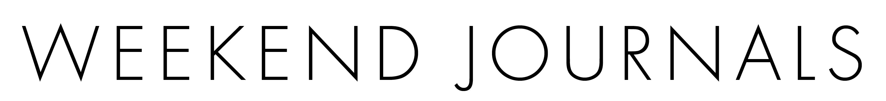 Shop – Weekend Journals